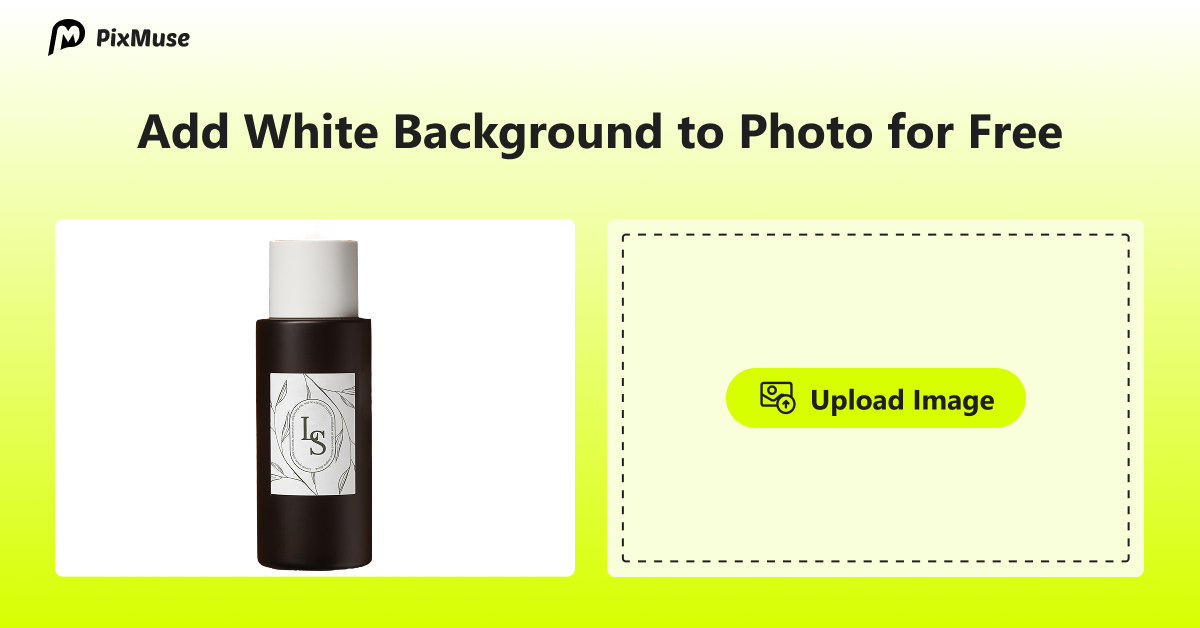 Add White Background to Photo Online for Free in 1 Click